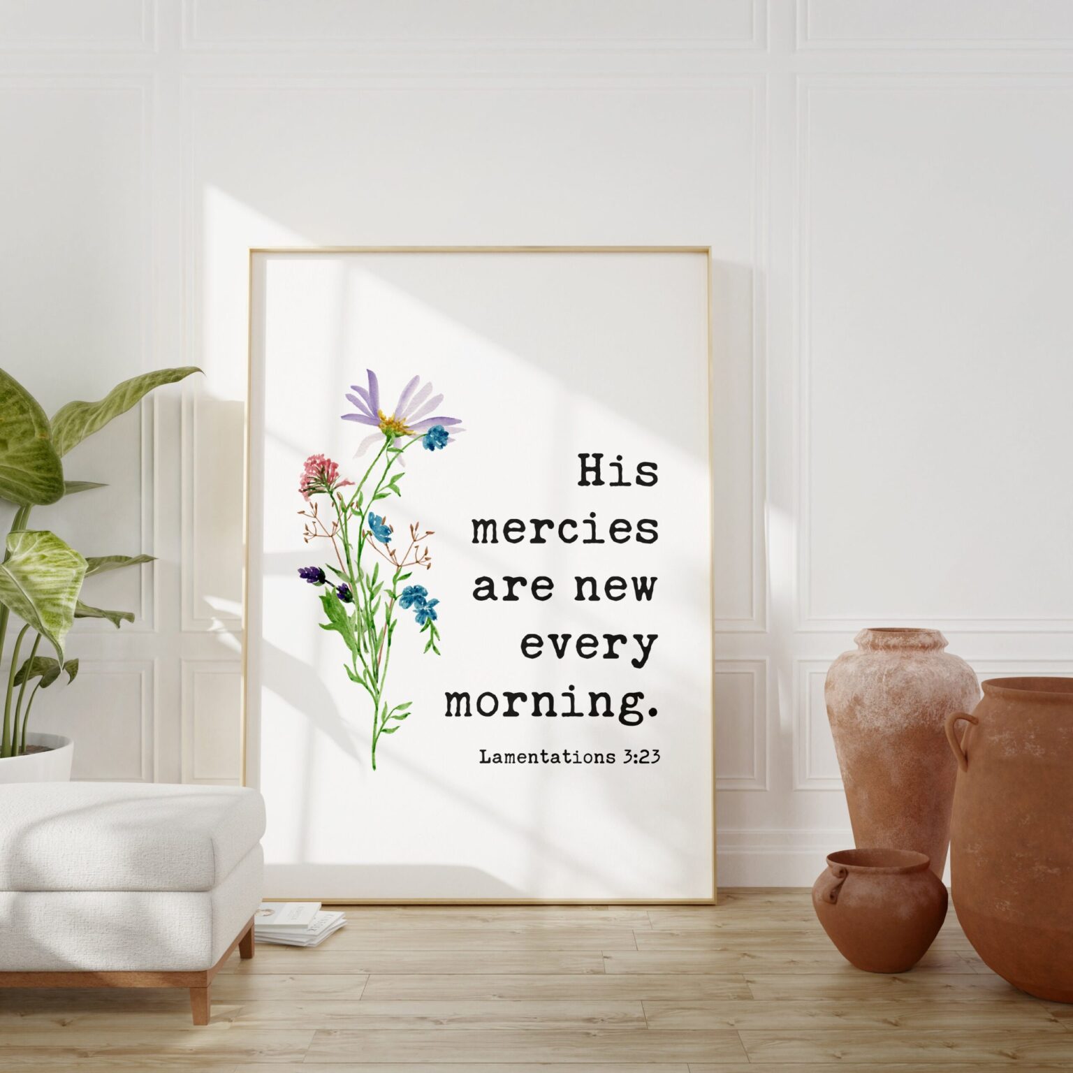 Lamentations 3:23 - His Mercies Are New Every Morning - Bible Verse ...